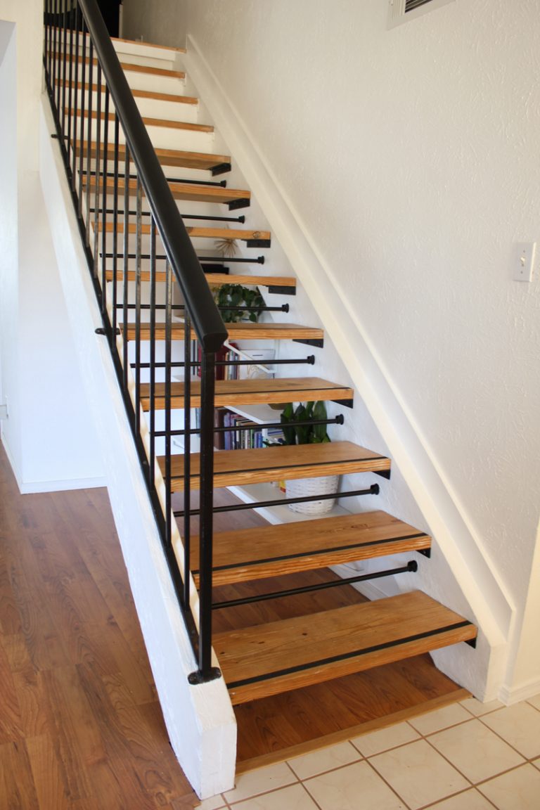 Budget DIY Staircase Remodel (step-by-step tutorial)